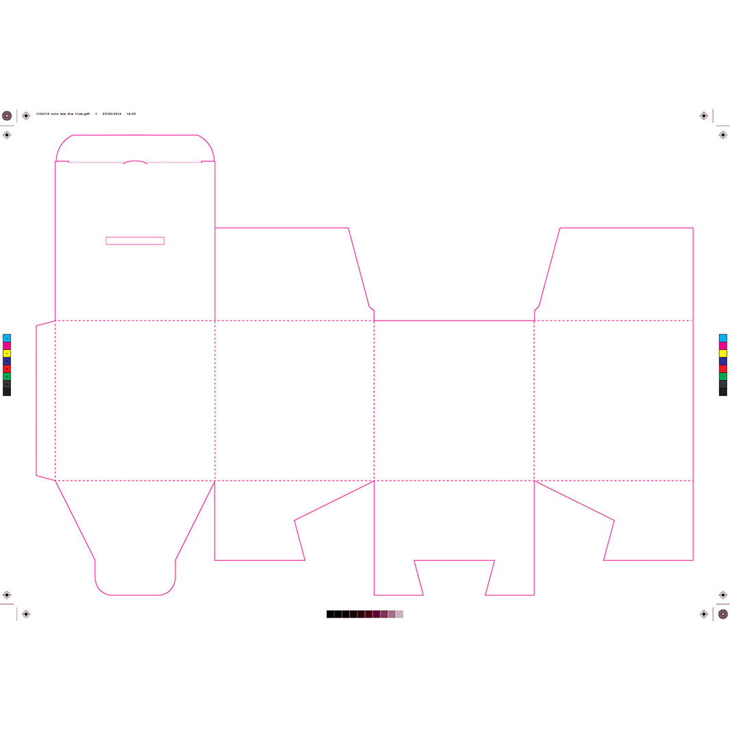 Flat Folding Cardboard Collection Box – Collection Box AU